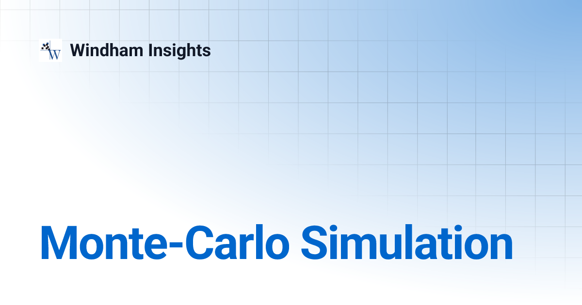 Monte-Carlo Simulation | Windham Insights
